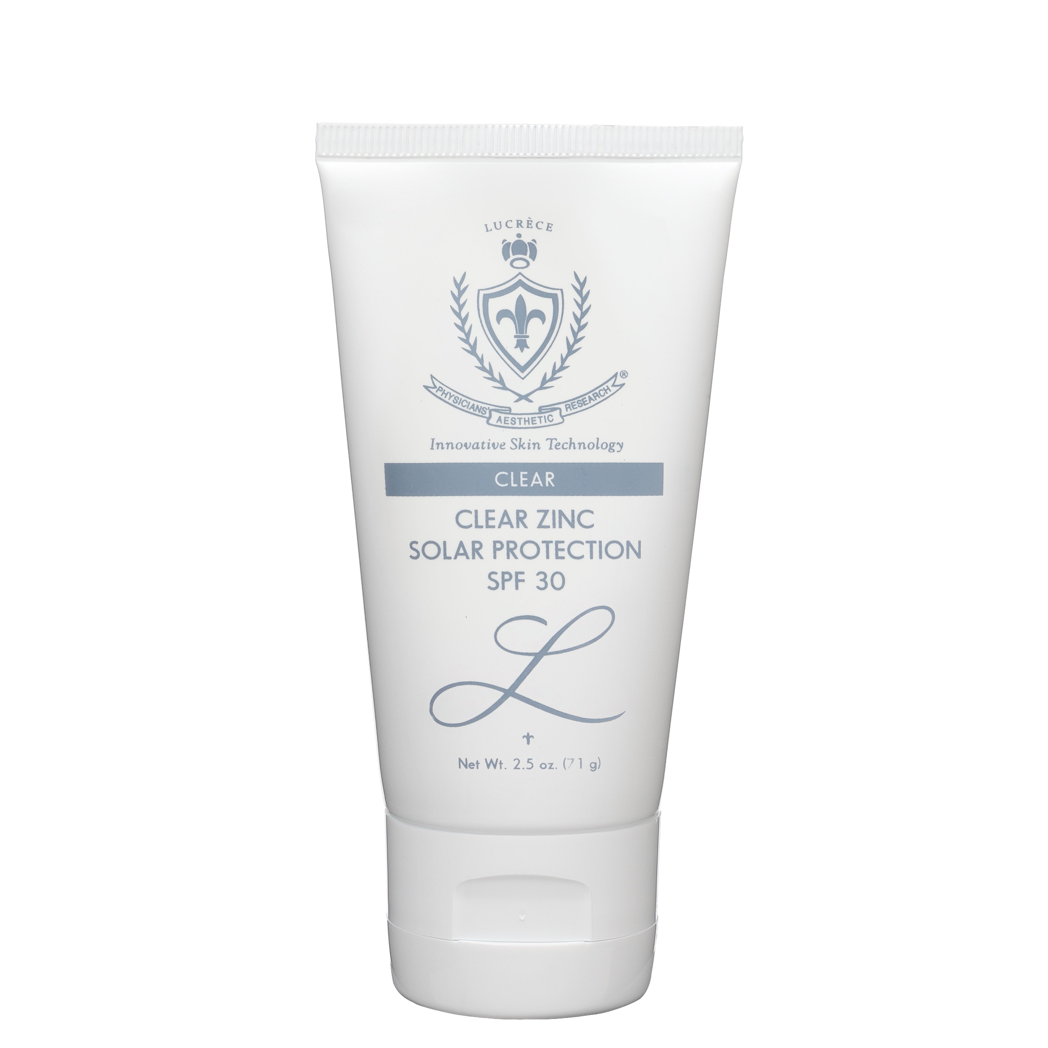 Clear Zinc Solar SPF 30 + Clear – Lucrece Skincare